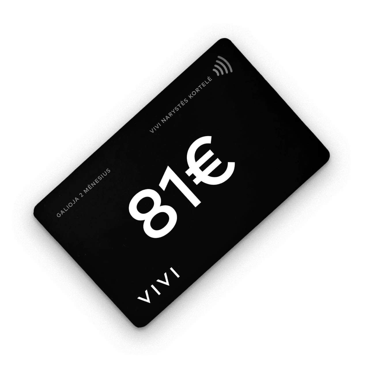 VIVI elektroninis dovanų kuponas, 81EUR